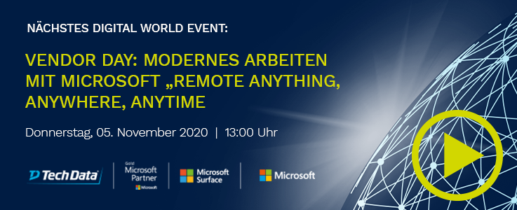 TD SYNNEX DIGITAL WORLD | Modernes Arbeiten mit Microsoft “Remote ...